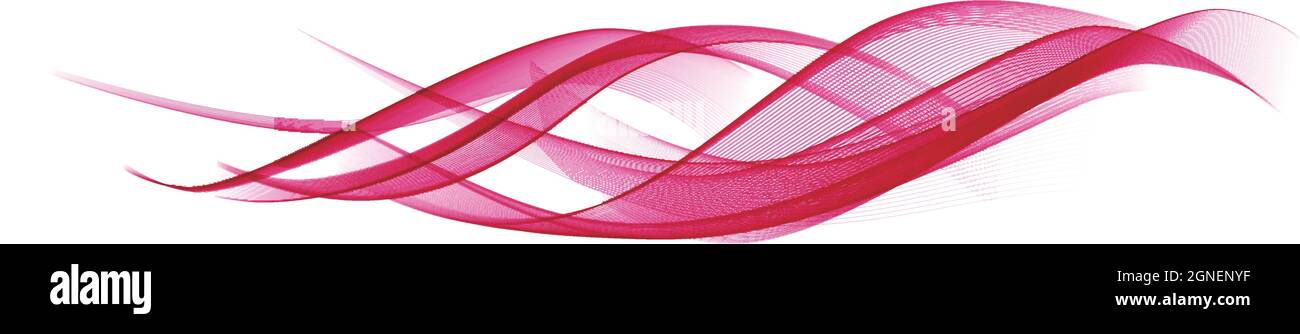 Abstract pink wave vector background Stock Vector Image & Art - Alamy