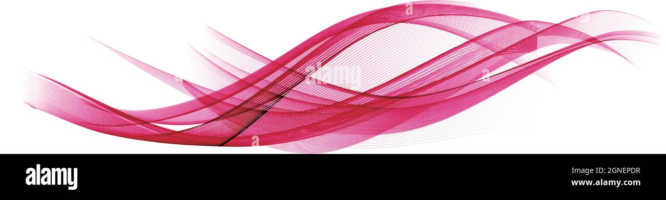 Abstract pink wave vector background Stock Vector Image & Art - Alamy