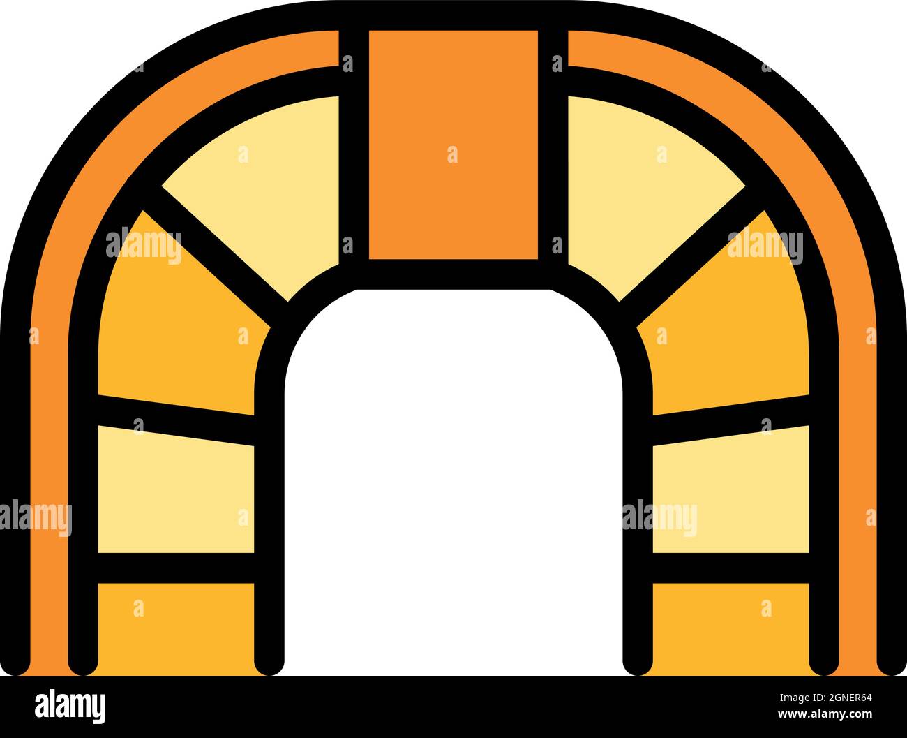 Top view staircase icon. Outline top view staircase vector icon color ...