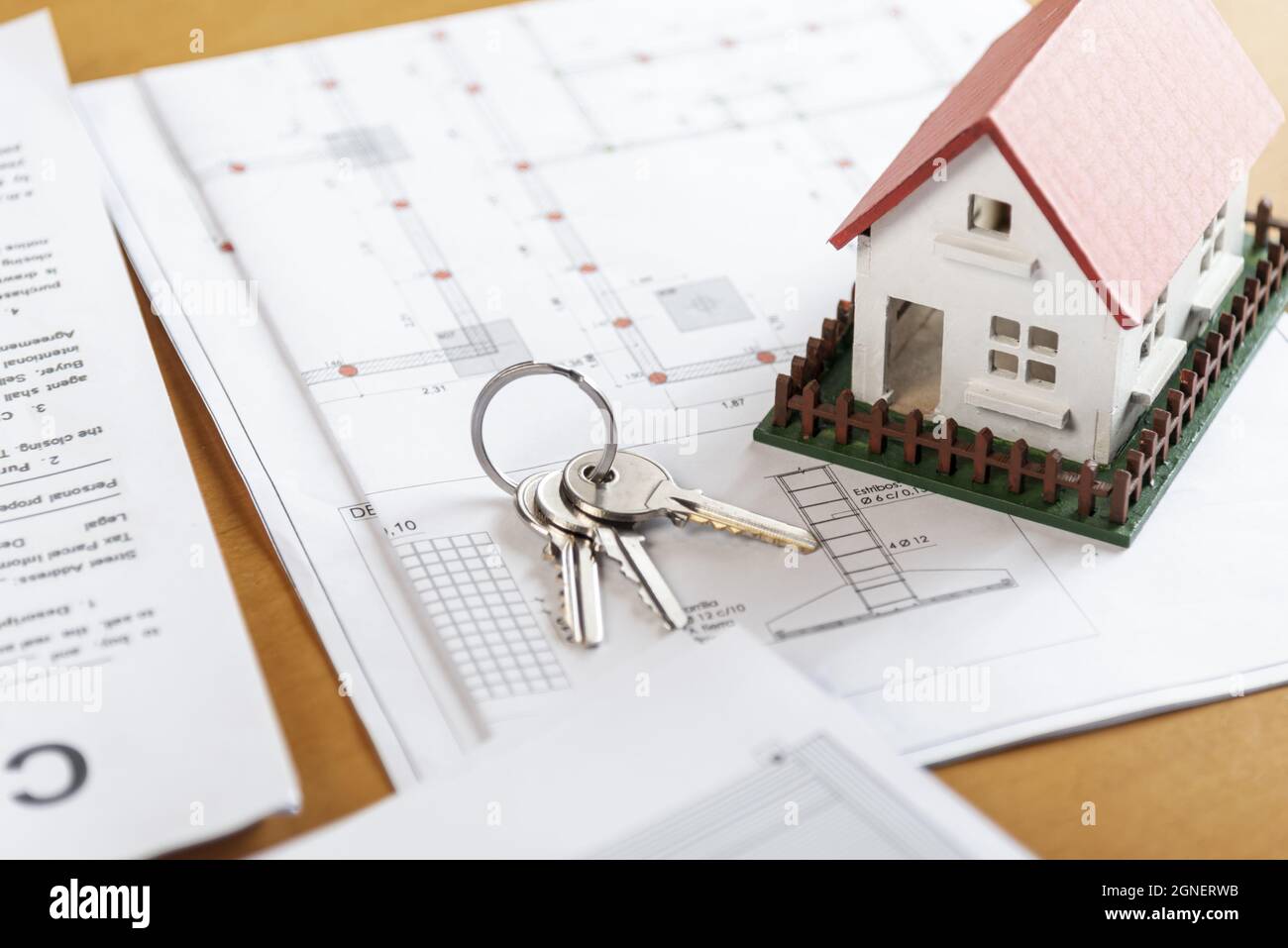 high view toy model house keys. High quality and resolution beautiful ...