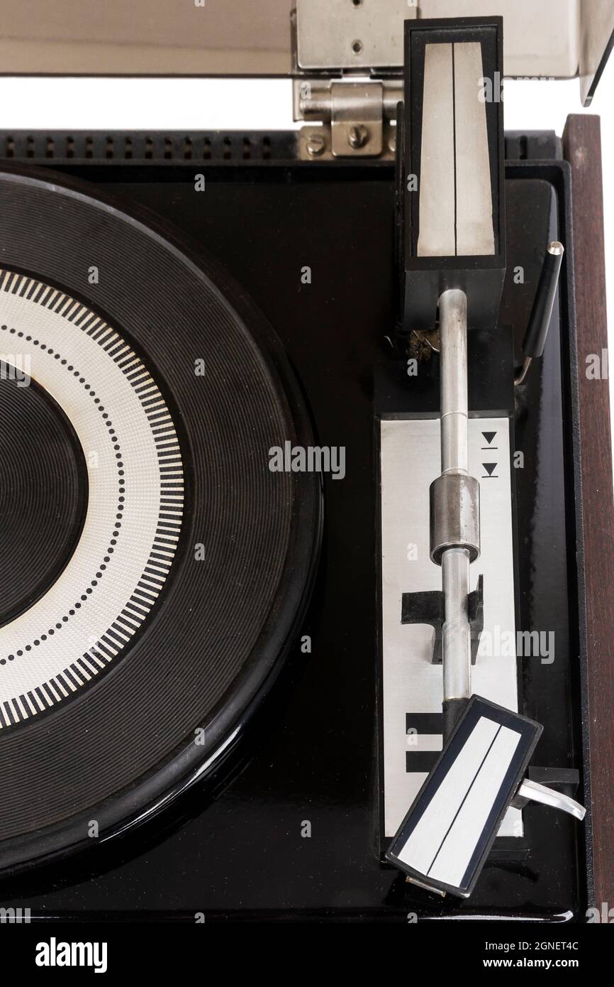 Turntable and vinyl hi-res stock photography and images - Alamy