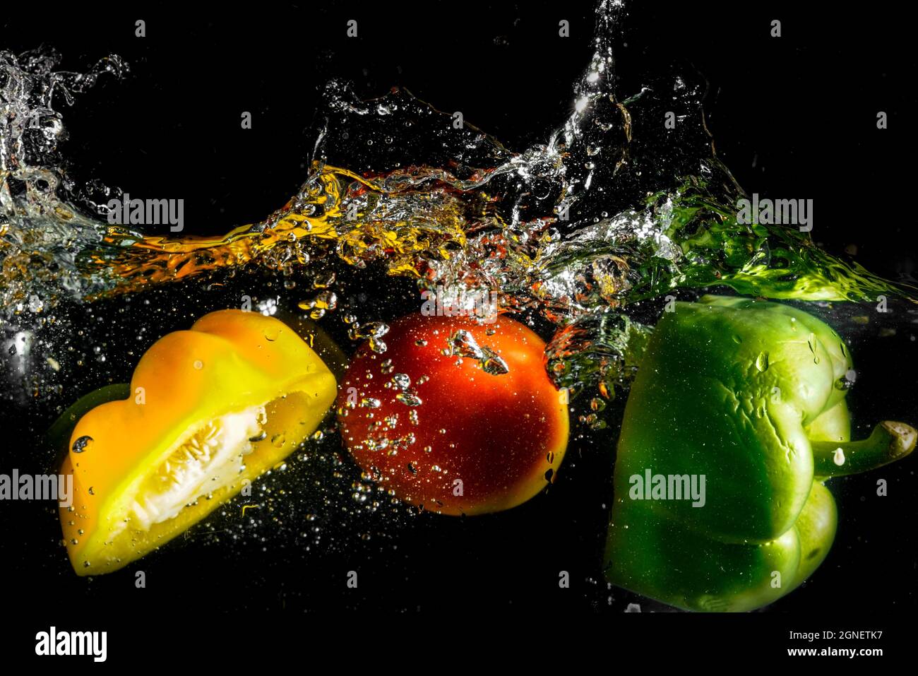 Splash water photography in Ho Chi Minh city southern Vietnam Stock ...