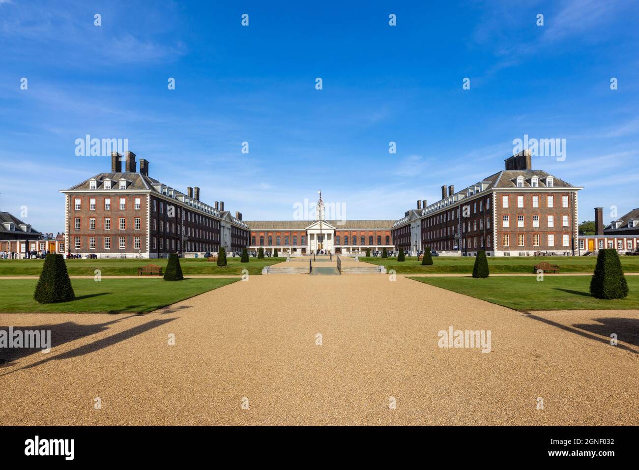 Figure Court and the Long Wards in the Royal Hospital Chelsea, south ...