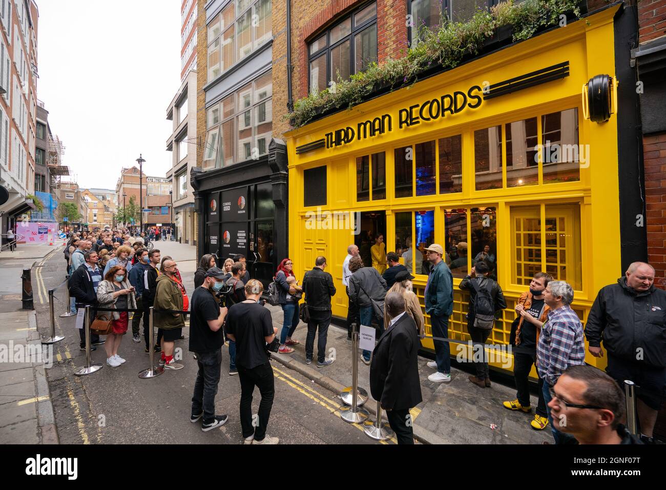Third man records soho london hi-res stock photography and images - Alamy