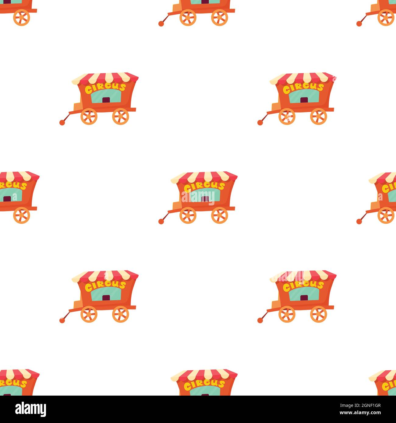 Circus wagon pattern seamless background texture repeat wallpaper ...