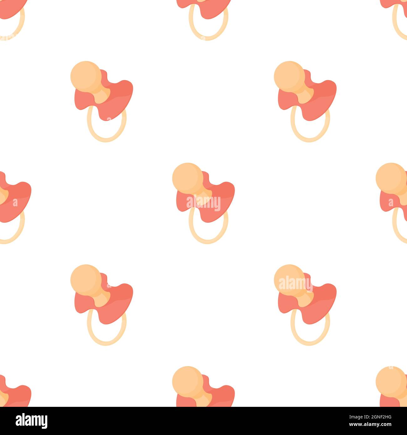 Red baby pacifier pattern seamless background texture repeat wallpaper ...