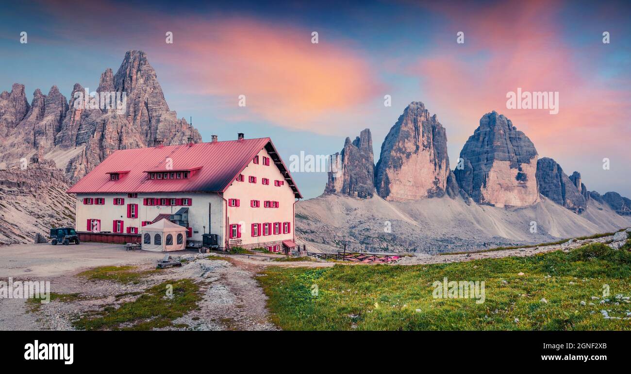 Rifugio locatelli hi-res stock photography and images - Alamy