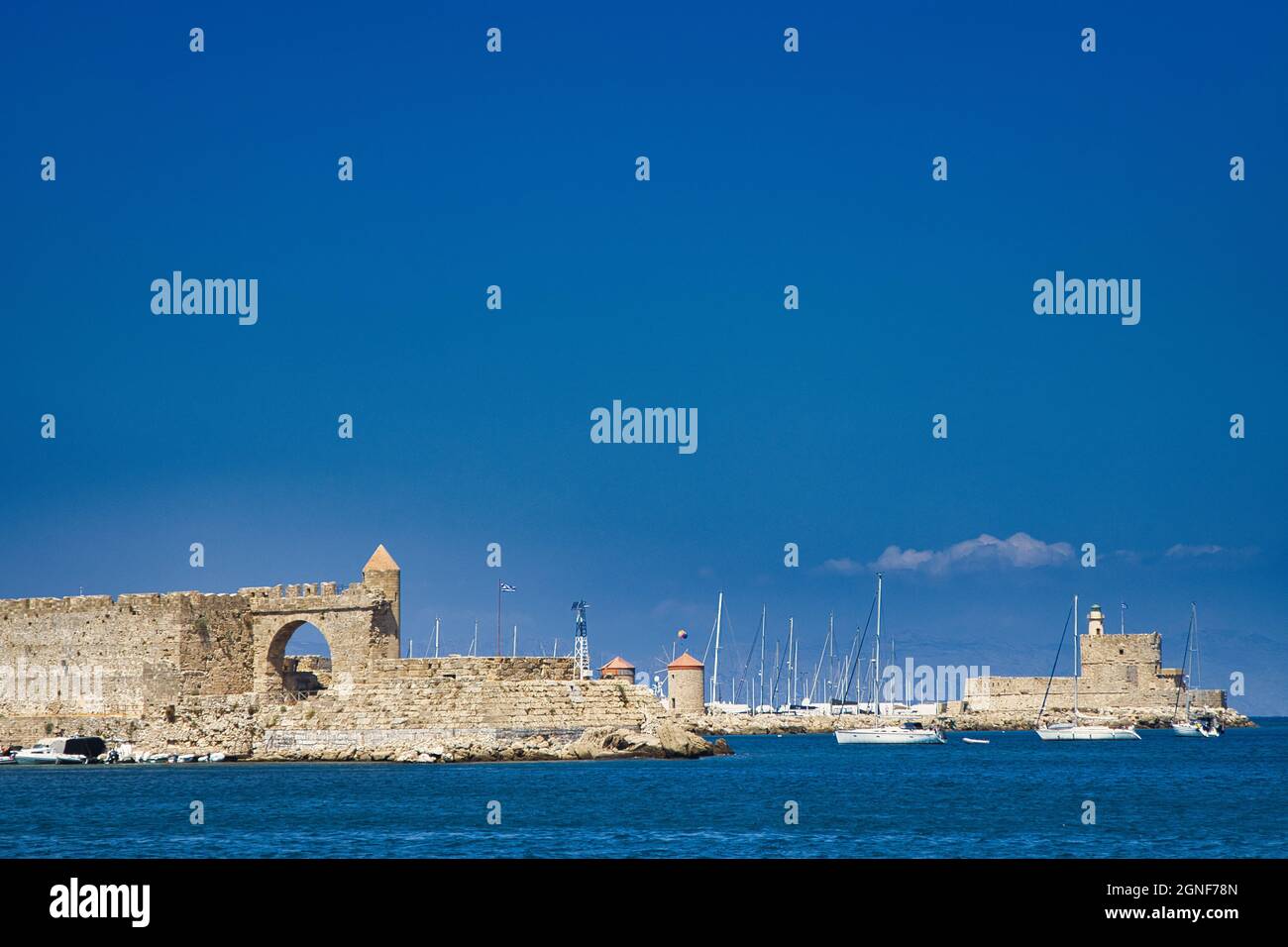 Rhodos island at aegean sea hi-res stock photography and images - Alamy