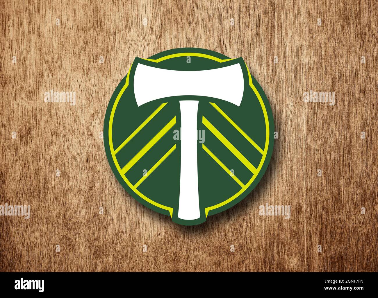 Coat of arms, Portland Timbers, American professional soccer club based ...