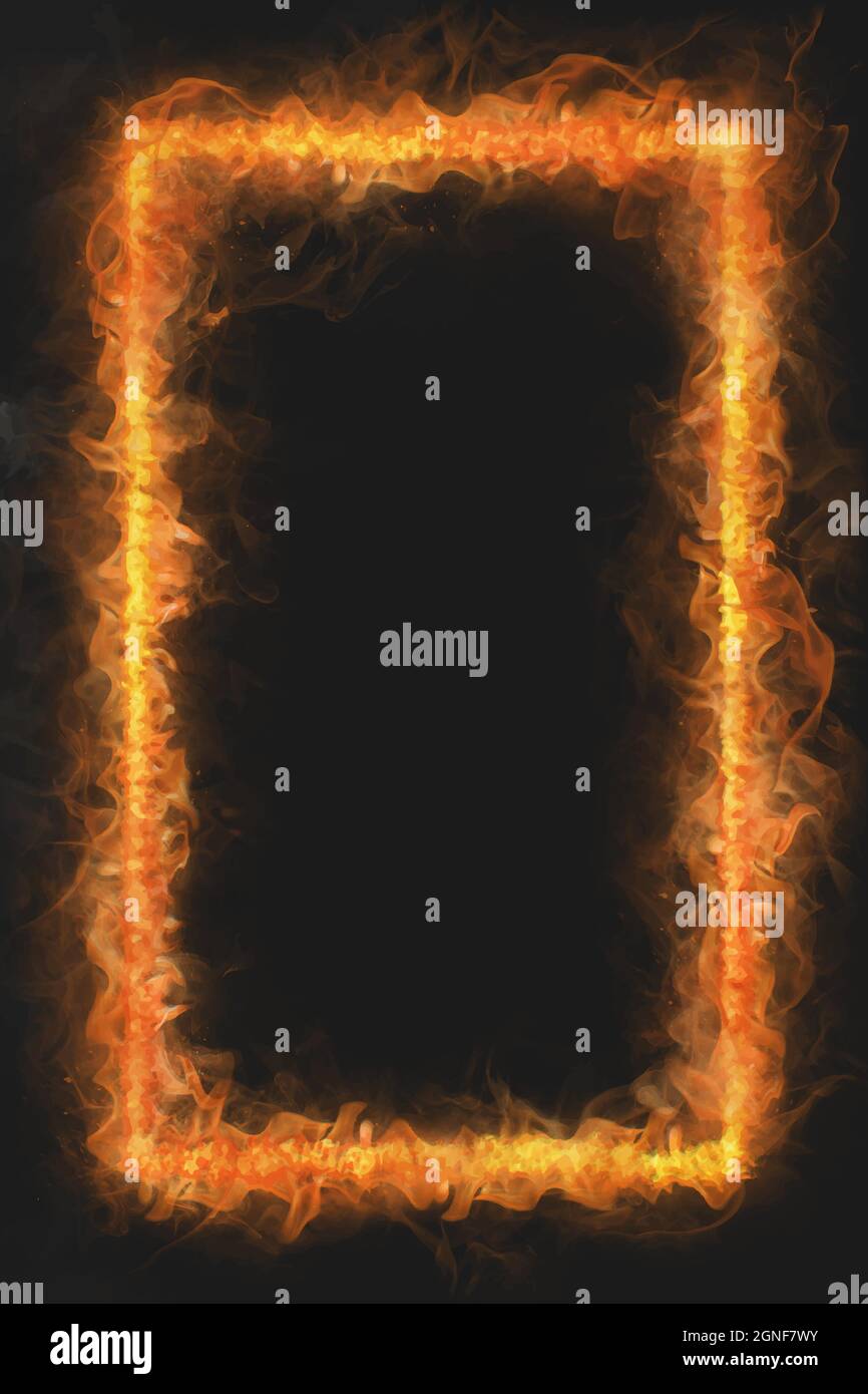 Flame Frame High Resolution Stock Photography and Images - Alamy