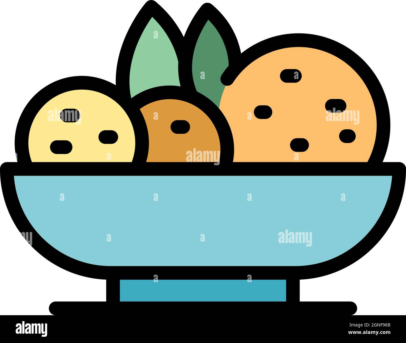 Egypt food falafel Stock Vector Images - Alamy
