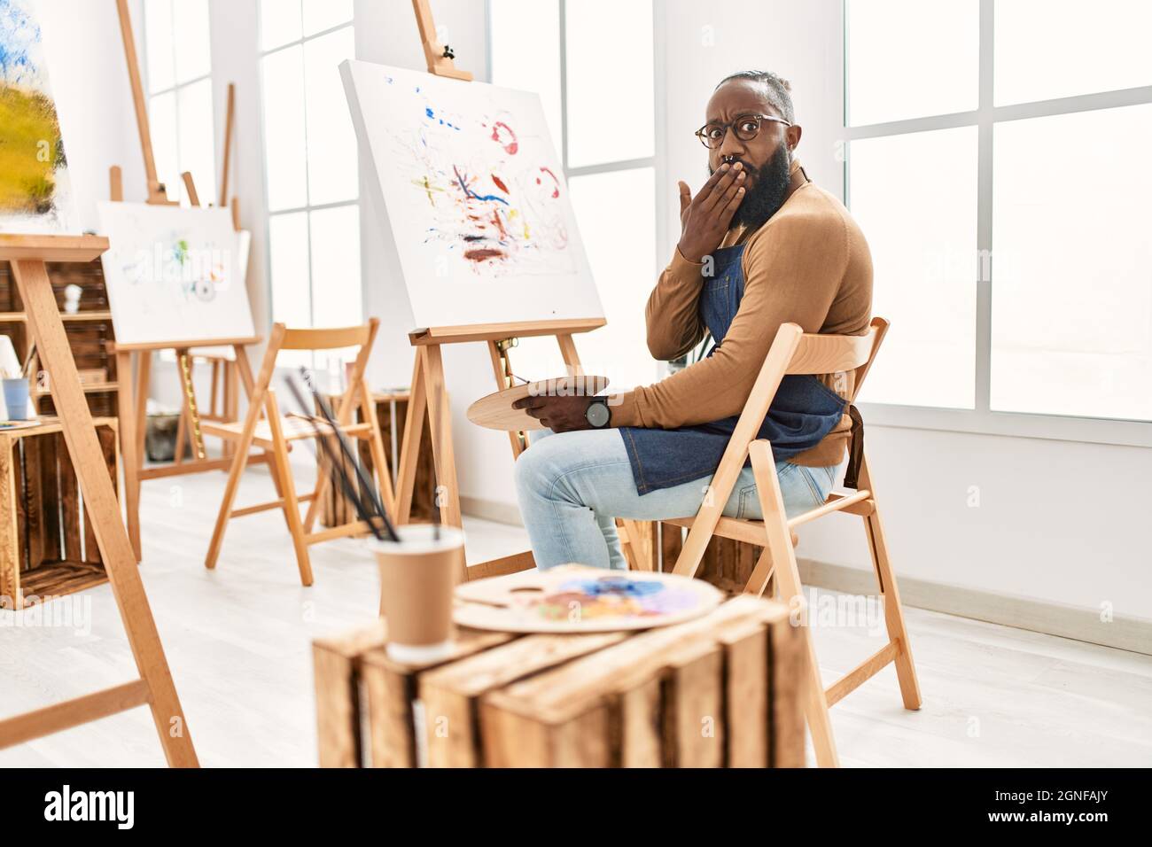 African american artist covering hi-res stock photography and images ...