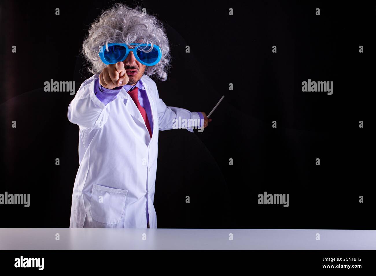 Angry professor student hi-res stock photography and images - Alamy