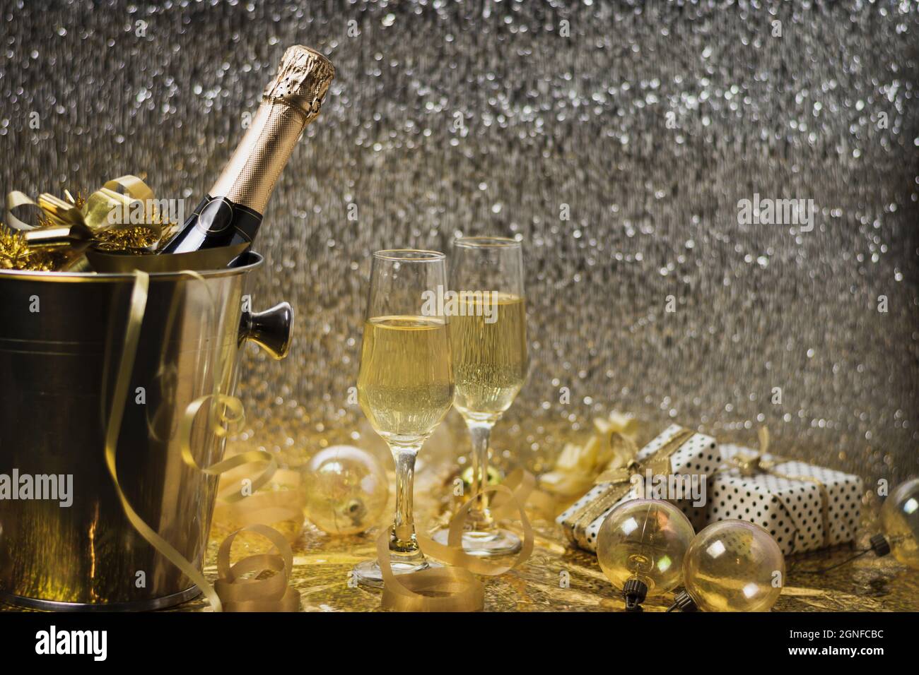 front view new year celebration. High quality and resolution beautiful ...