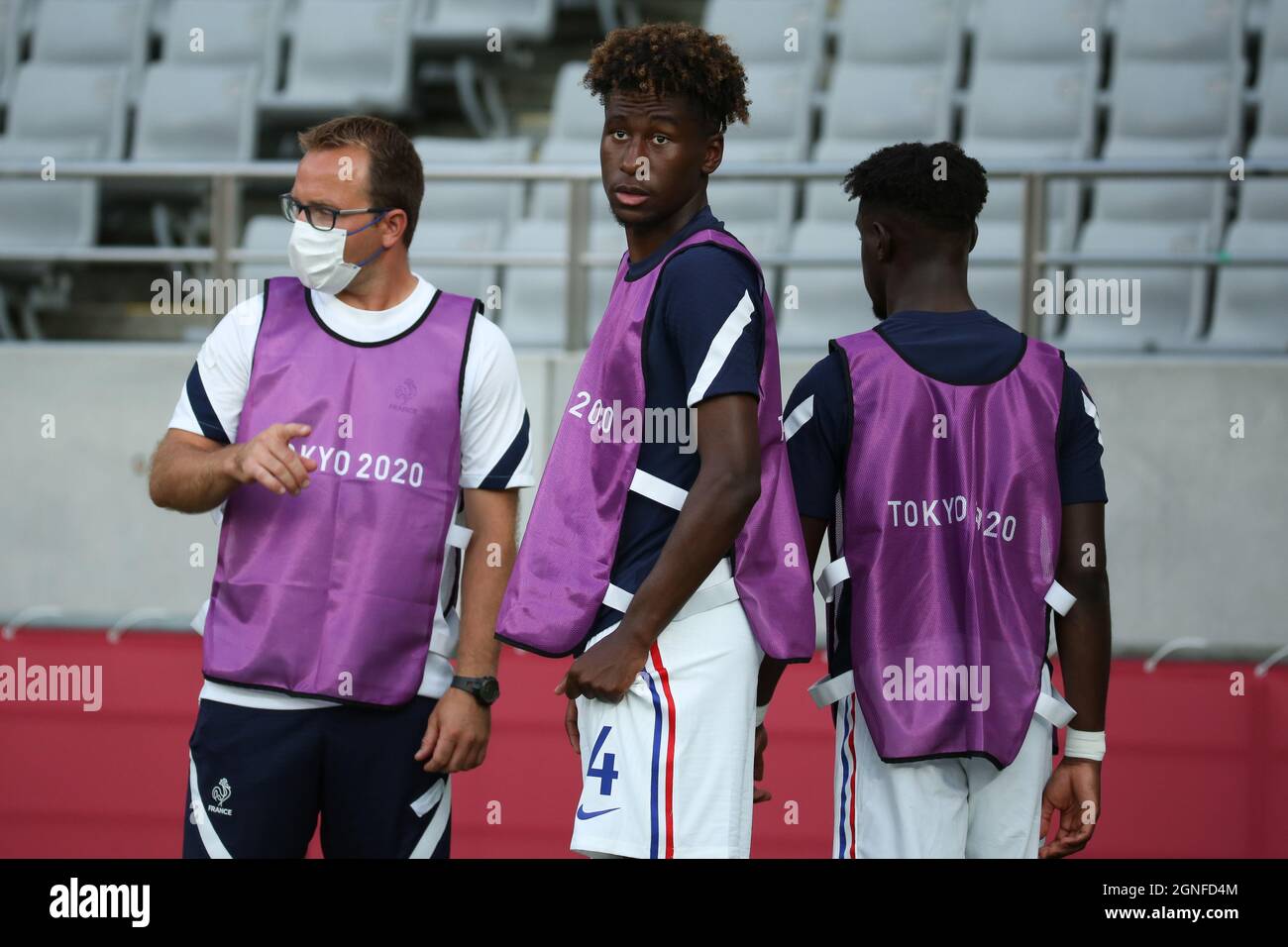 JULY 22nd, 2021 - TOKYO, JAPAN: Timothee PEMBELE of France (center ...
