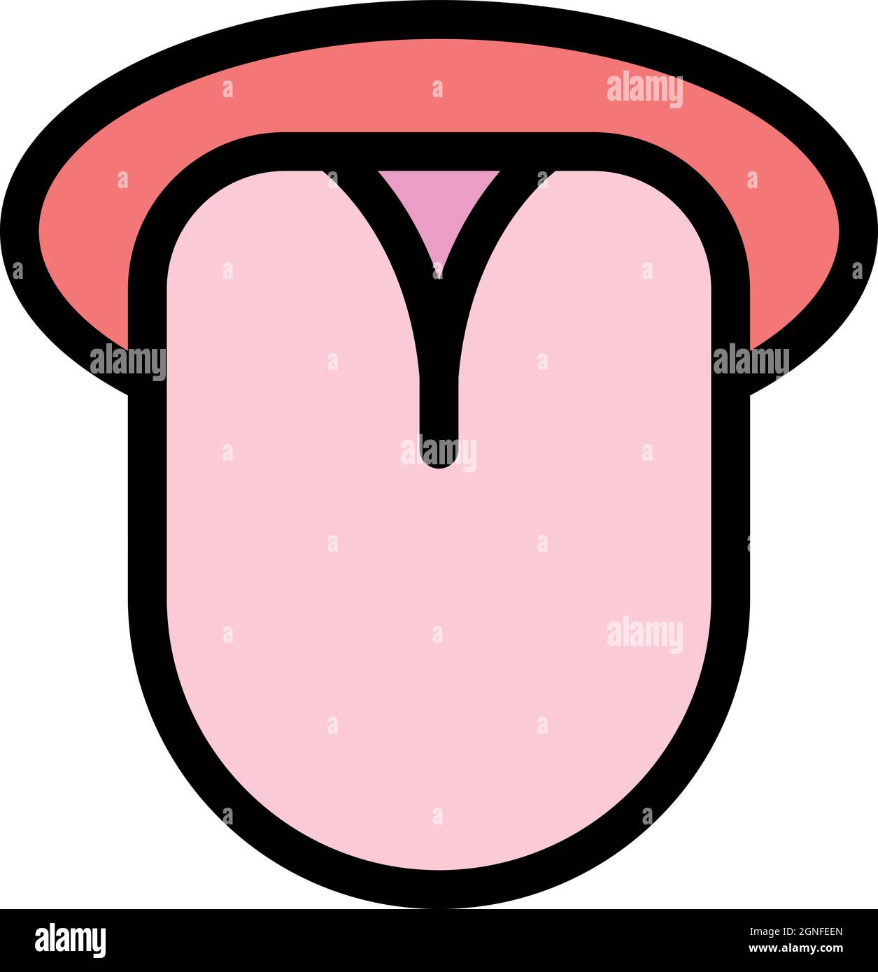 Tongue taste map hi-res stock photography and images - Alamy