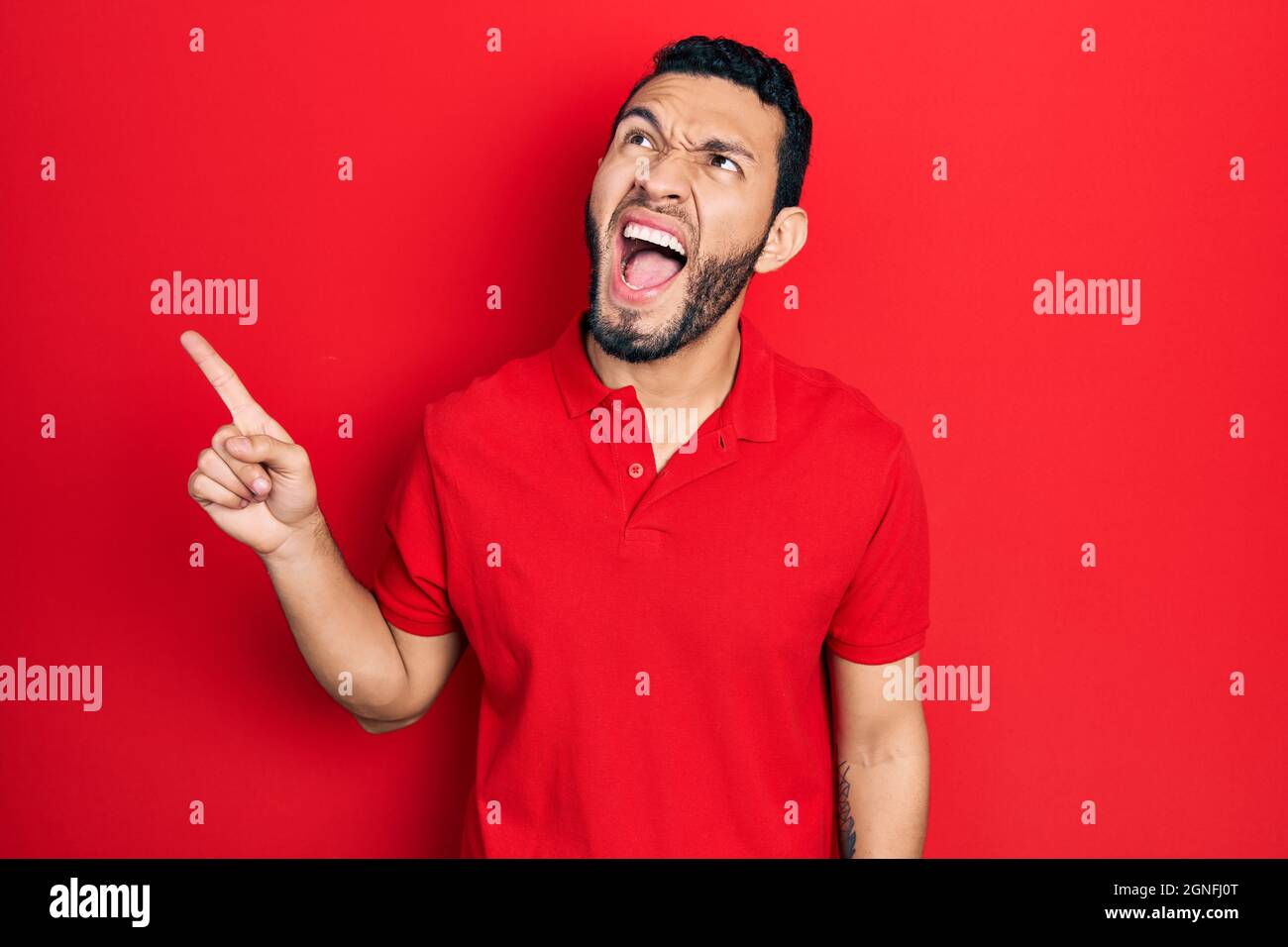 Angry point beard strong hi-res stock photography and images - Alamy