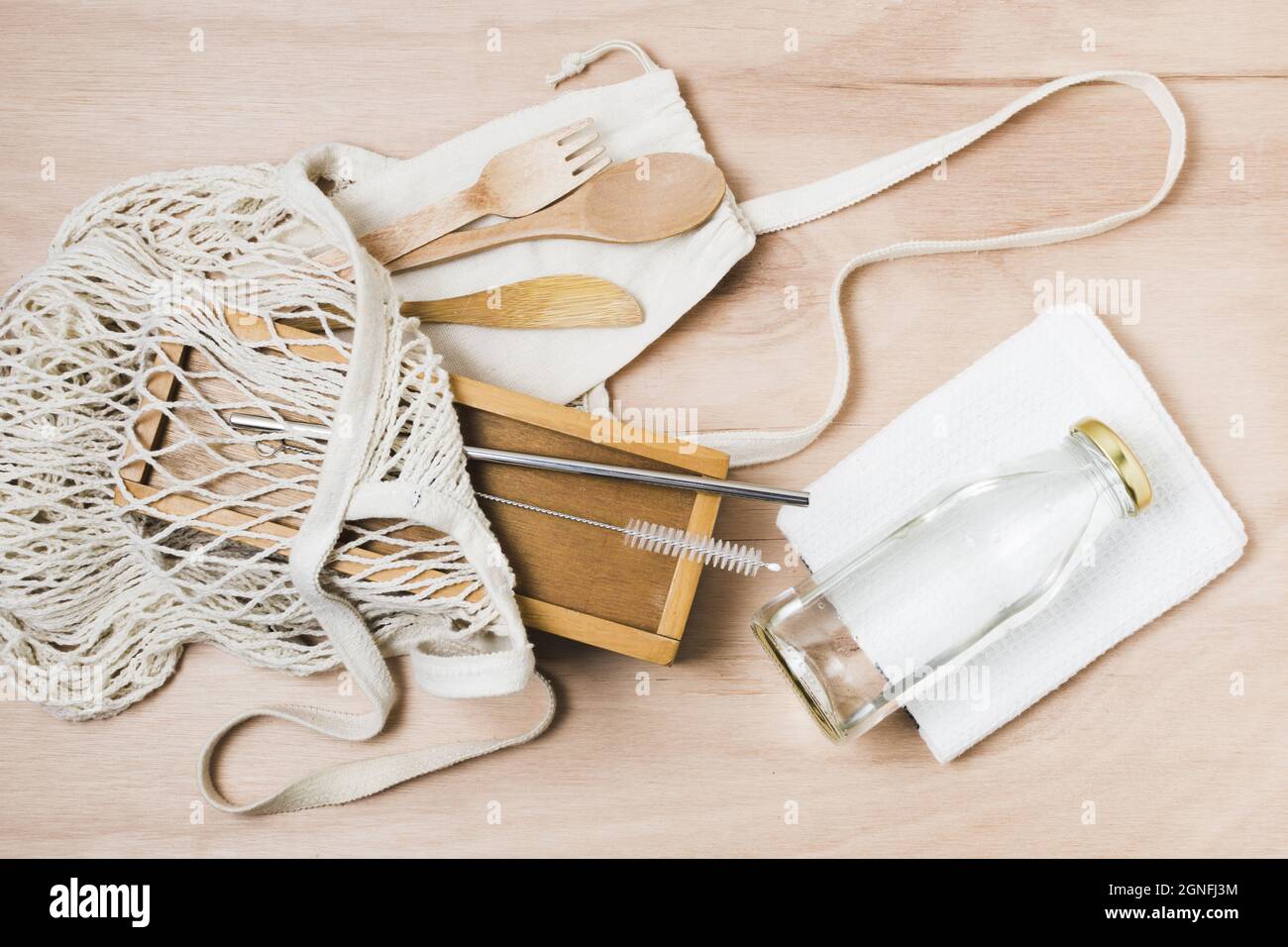 flat lay zero waste assortment. High quality and resolution beautiful ...