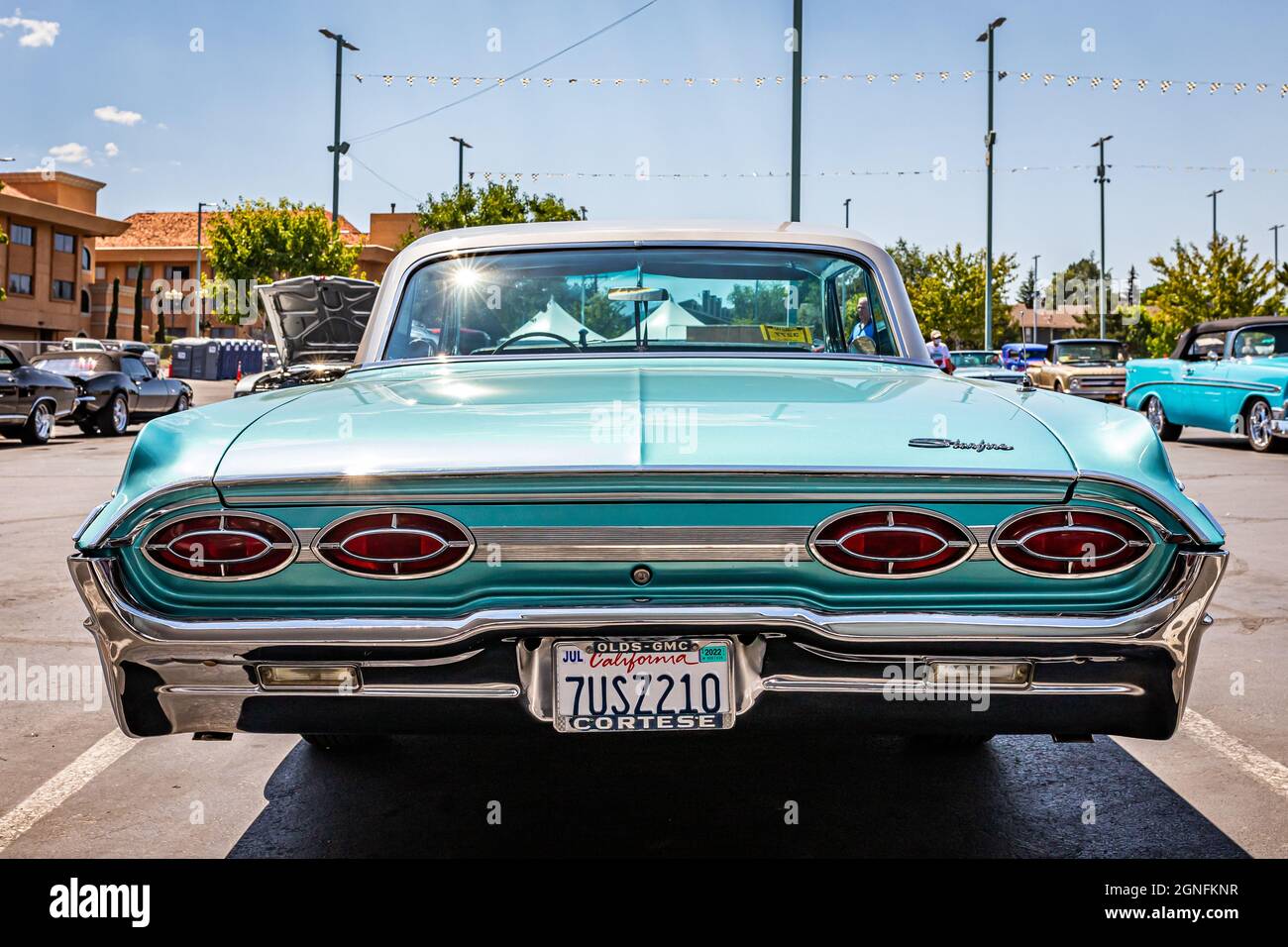 Reno, NV - August 3, 2021: 1962 Oldsmobile Starfire hardtop coupe at a ...
