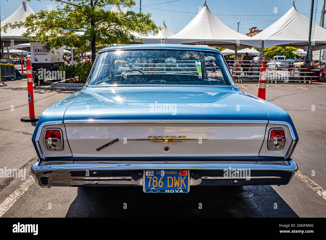 Reno, NV - August 3, 2021: 1962 Chevrolet Chevy II Nova 400 hardtop ...