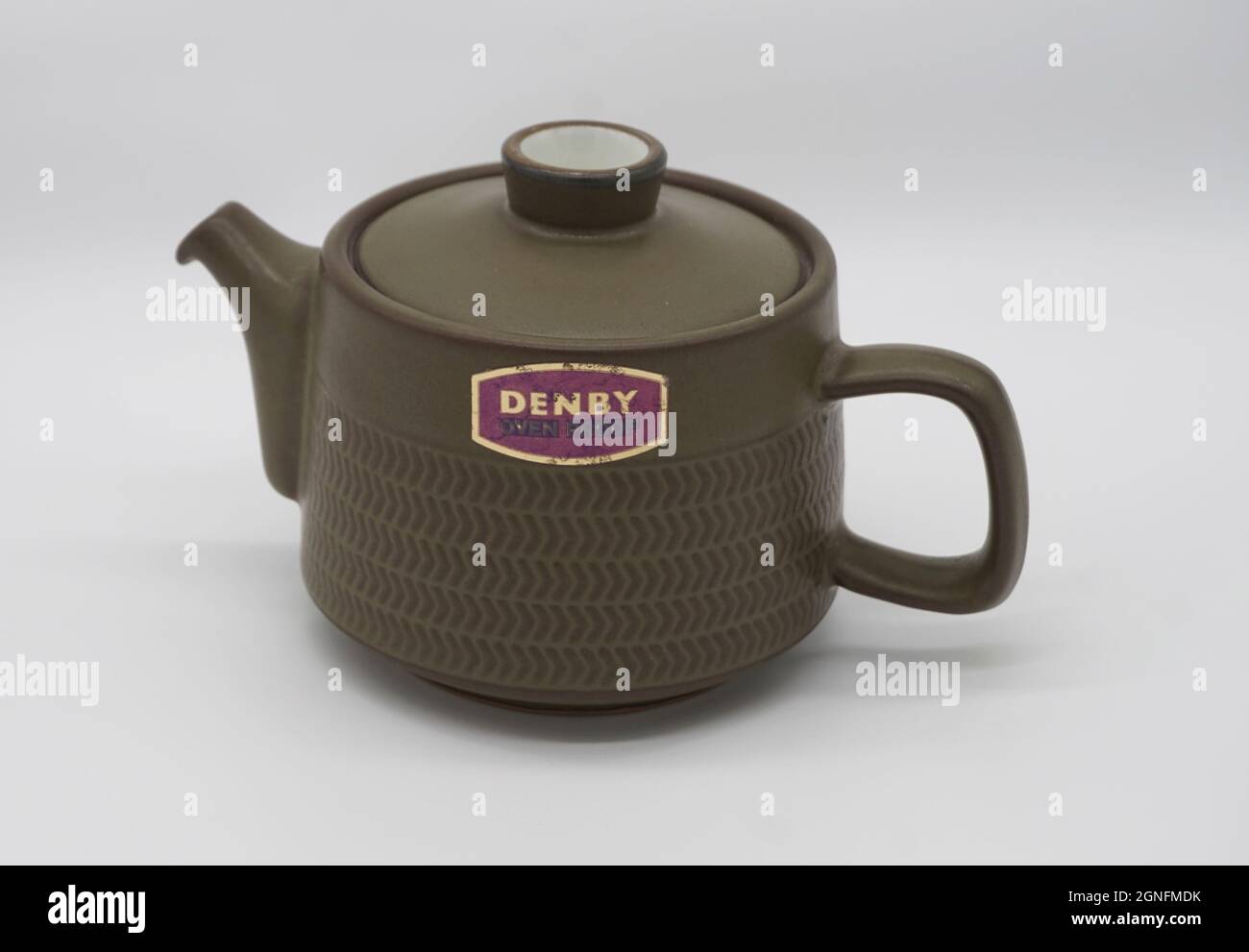 Denby Oven Proof pottery. Chevron pattern, small teapot. This teapot ...