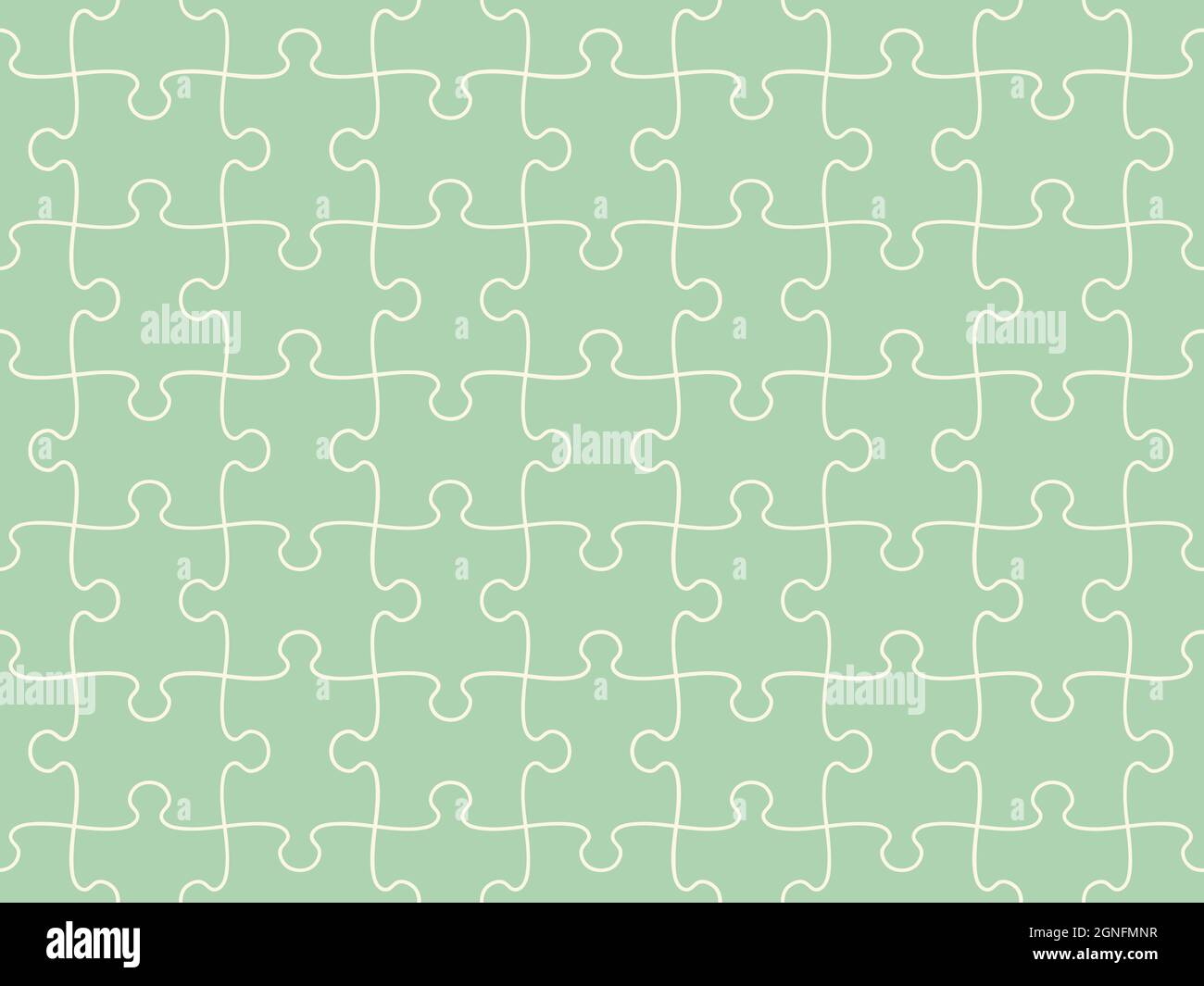 Completed Jigsaw Puzzle Stock Vector Images - Alamy