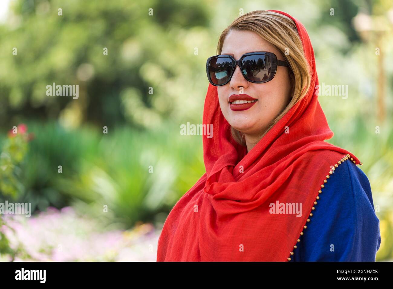 IRAN. SHIRAZ. ERAM GARDEN Stock Photo - Alamy