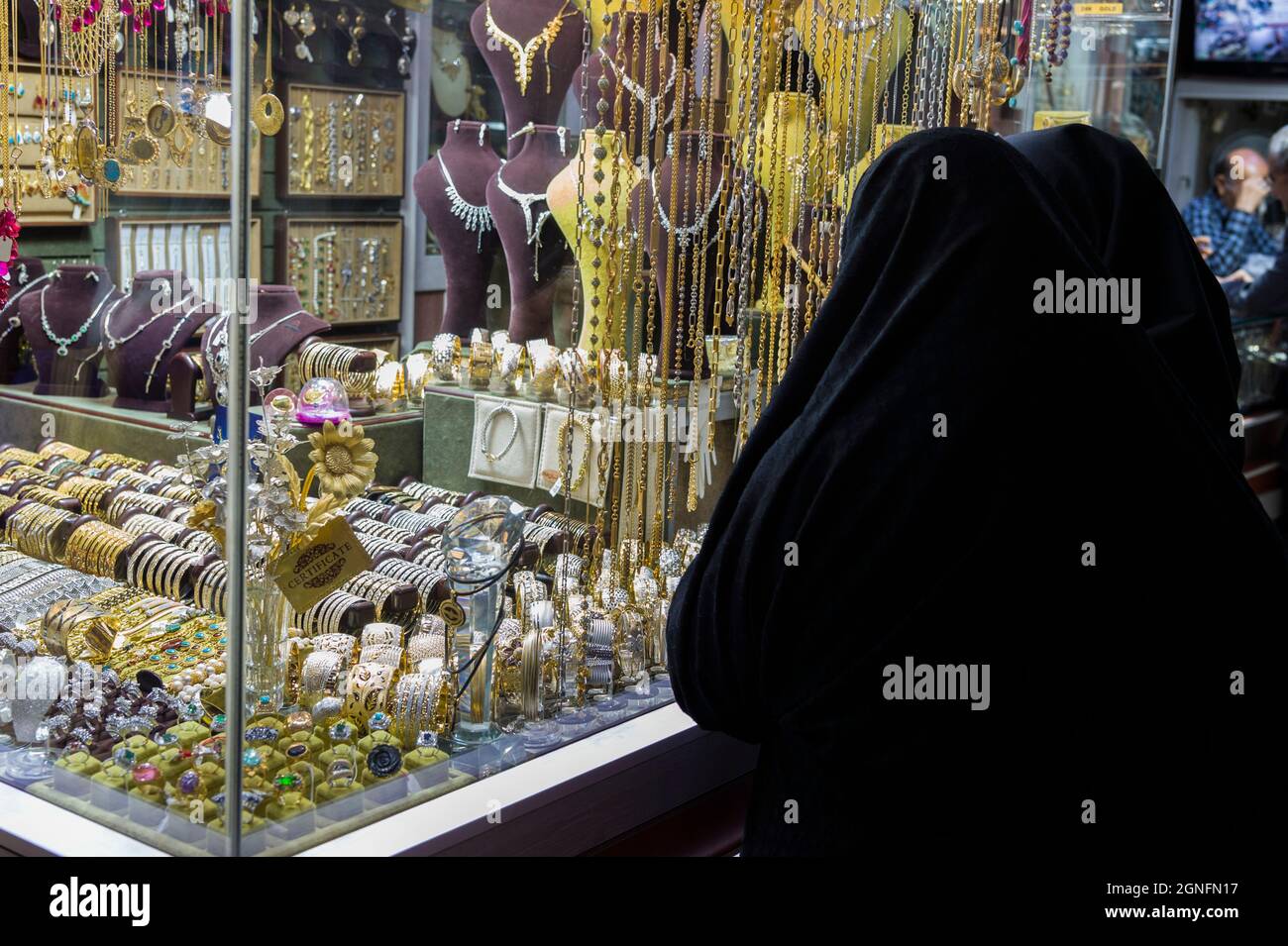 IRAN.KASHAN. THE BAZAR Stock Photo - Alamy