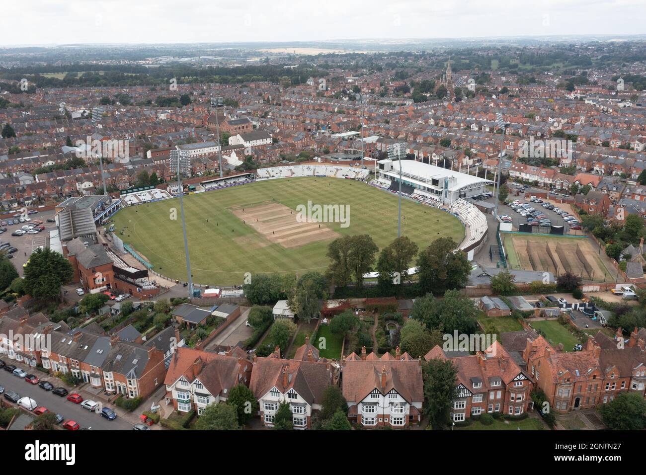 Aerial view county cricket ground hi-res stock photography and images ...