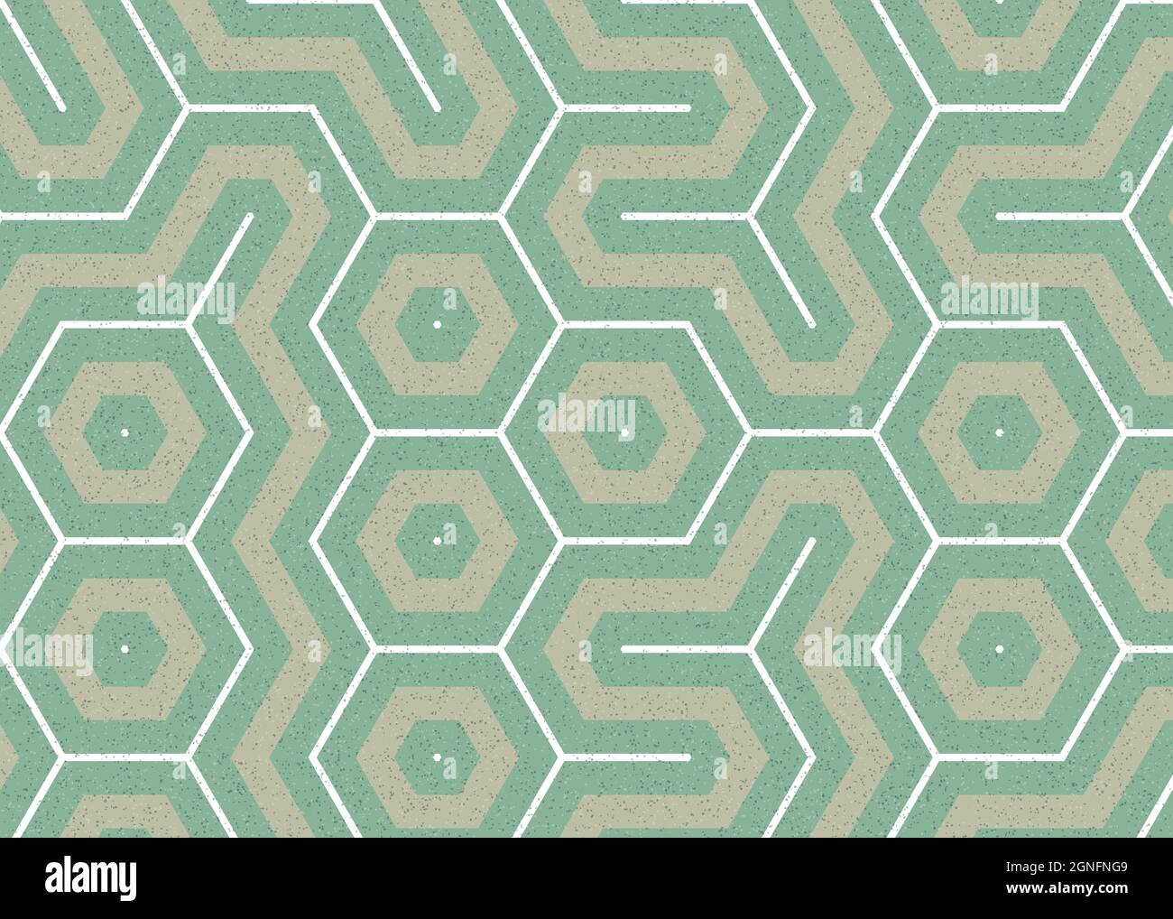 Computer-generated Hexagon Tile Connection art background design illustration Stock Vector Image ...