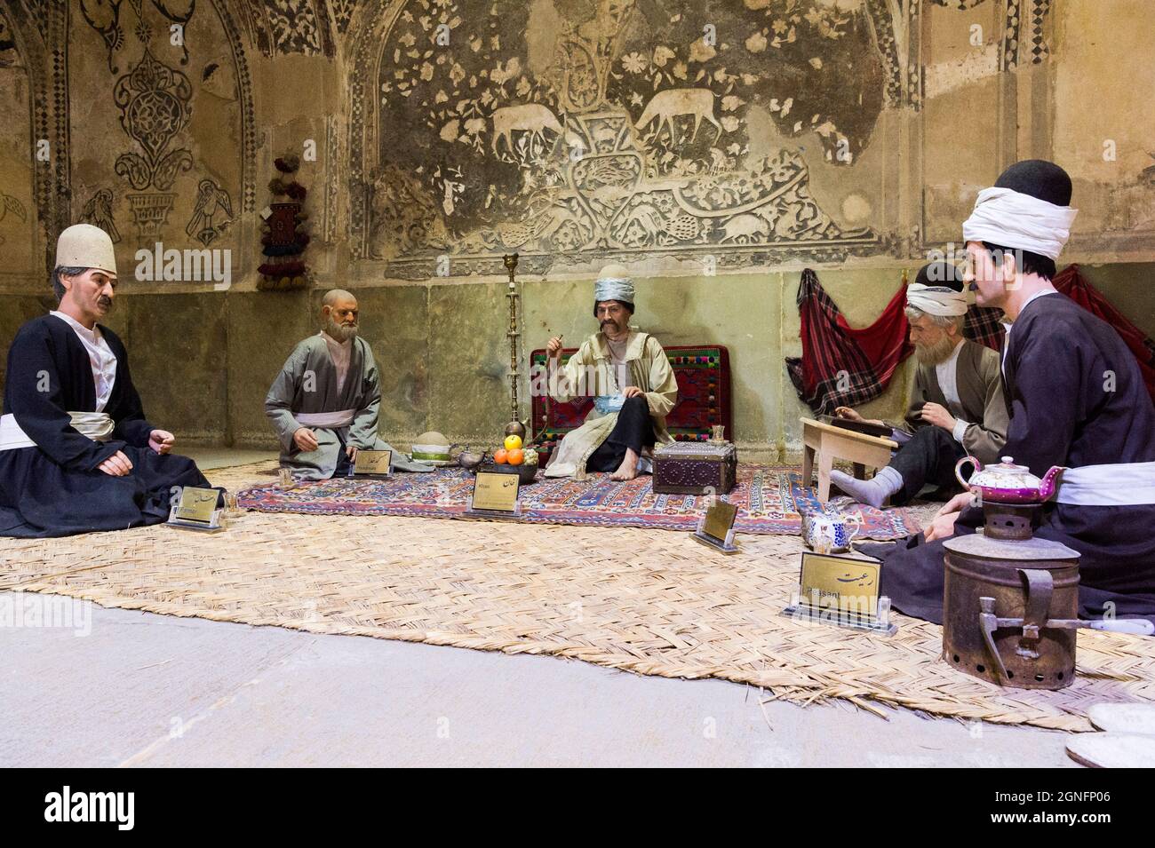 IRAN. TOWN OF CHIRAZ. THE KARIM KHAN CASTLE. MUSEUM Stock Photo - Alamy