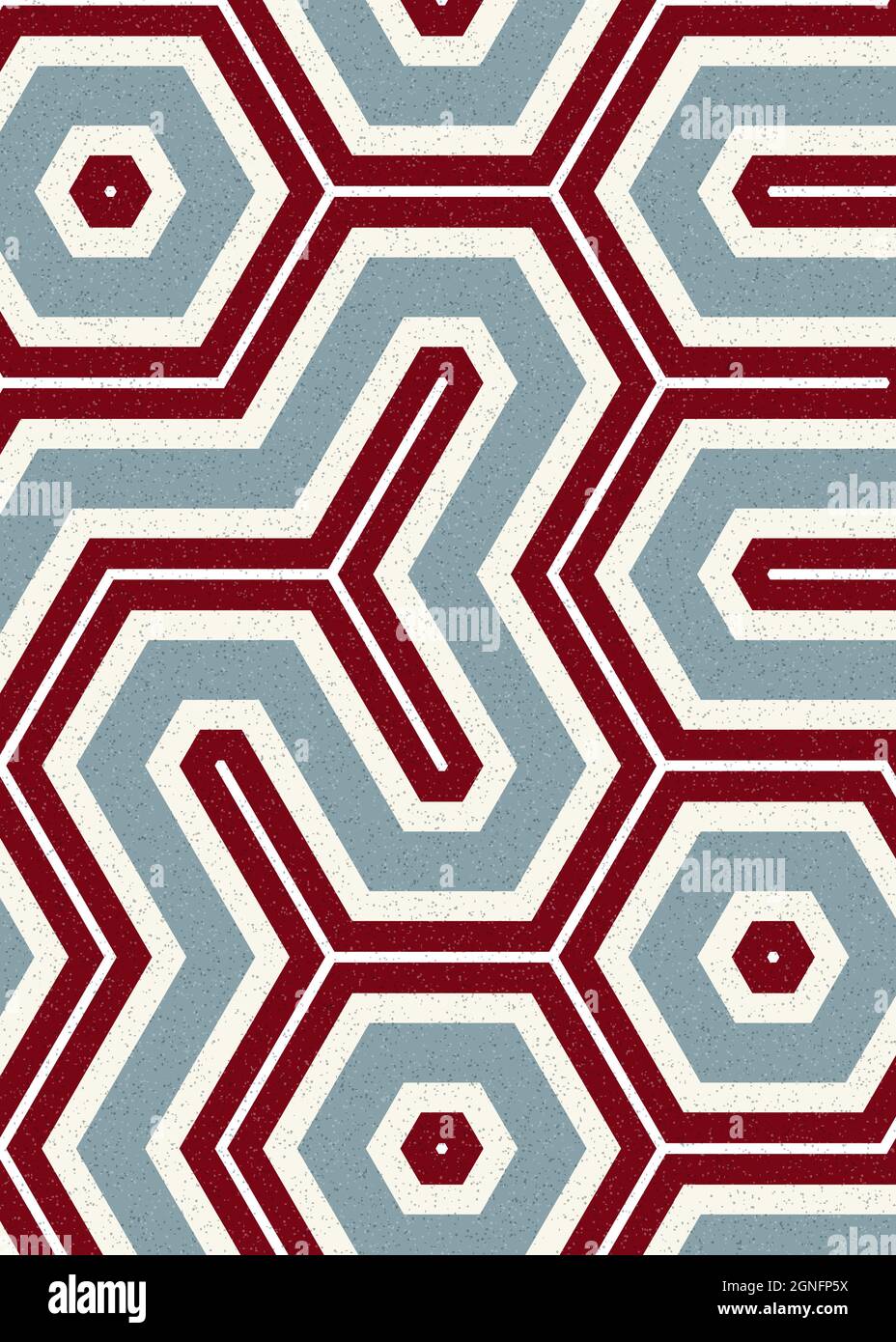 Computer-generated Hexagon Tile Connection art background design ...