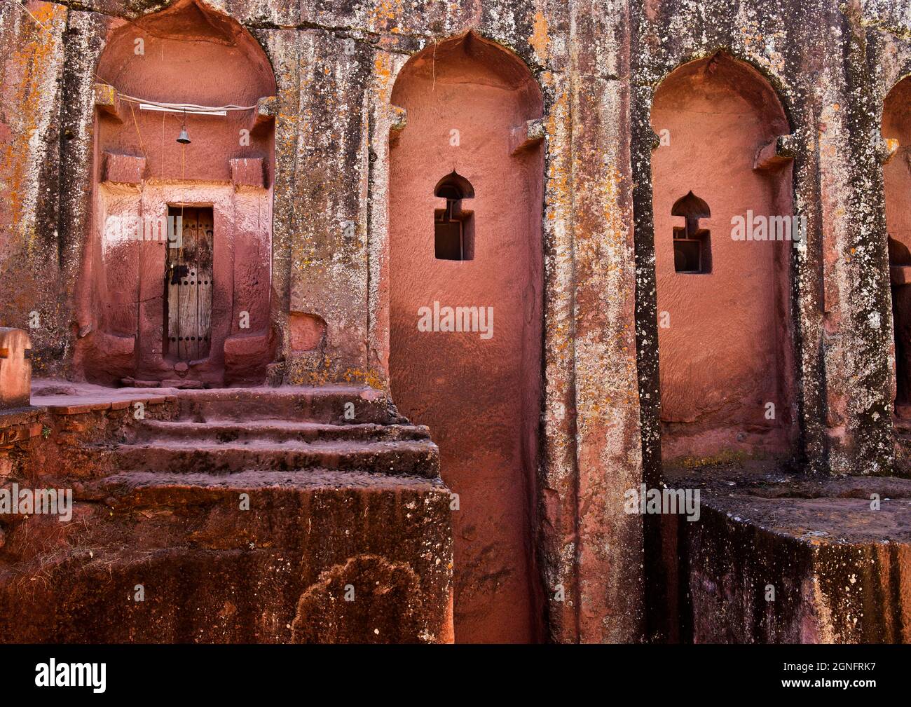 ETHIOPIA. AMHARA REGION. CITY OF LALIBELA. ORTHODOX ETHIOPIAN ...
