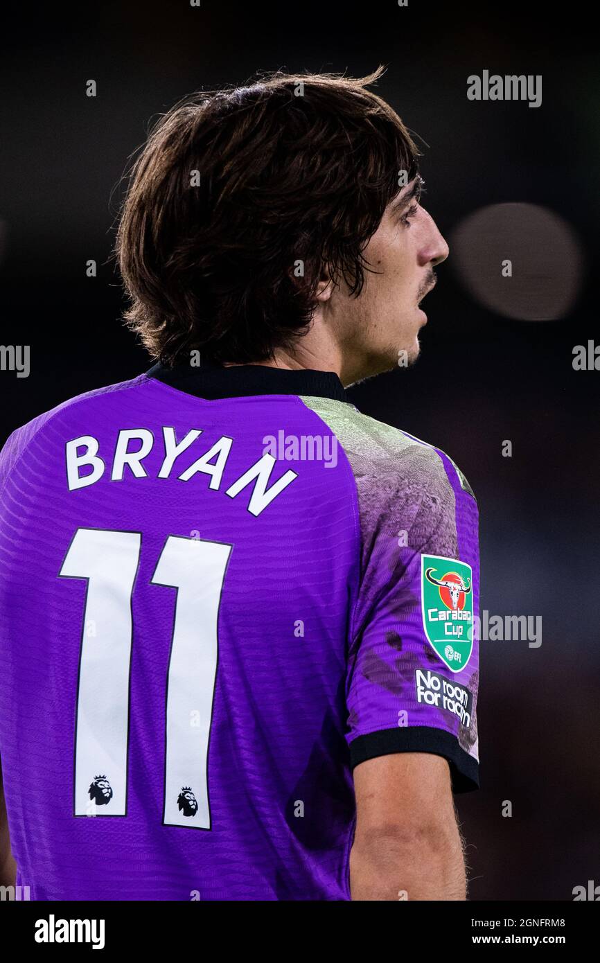 Bryan Gil of Tottenham Hotspur during the Carabao Cup Third Round match ...