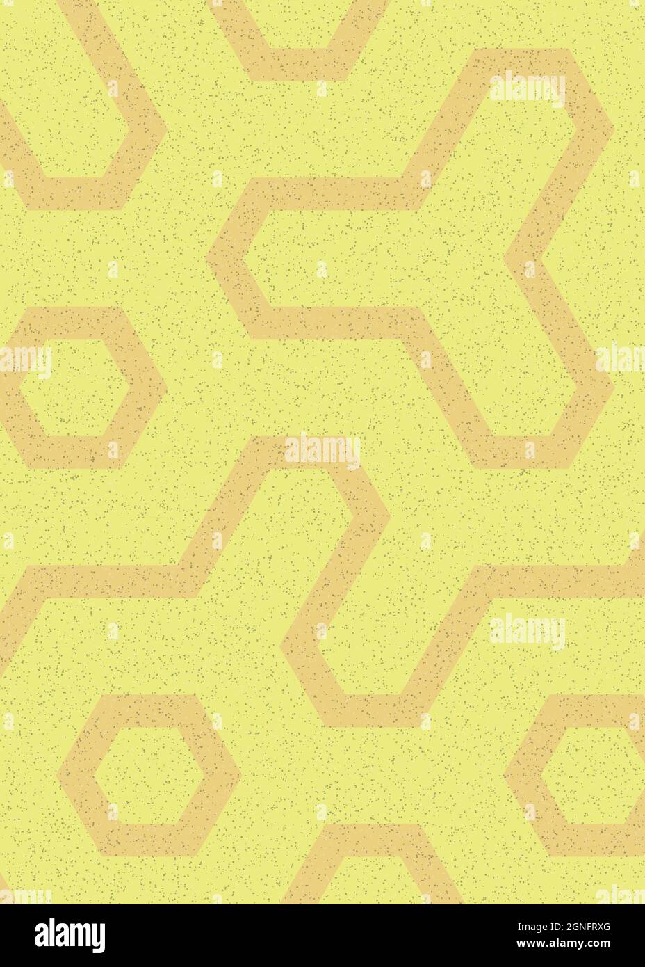 Computer-generated Hexagon Tile Connection art background design ...