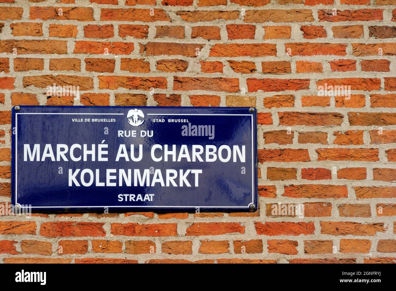 BELGIUM, TOWN OF BRUSSELS, DISTRICT OF CENTRE CALLED THE PENTAGON ...