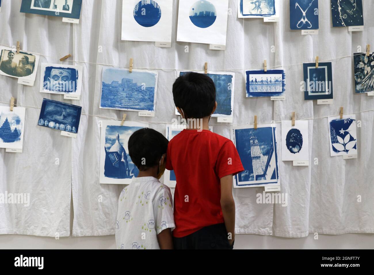 Cyanotype photograph hi-res stock photography and images - Alamy