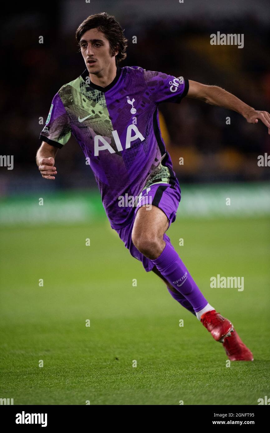 Bryan Gil of Tottenham Hotspur during the Carabao Cup Third Round match ...