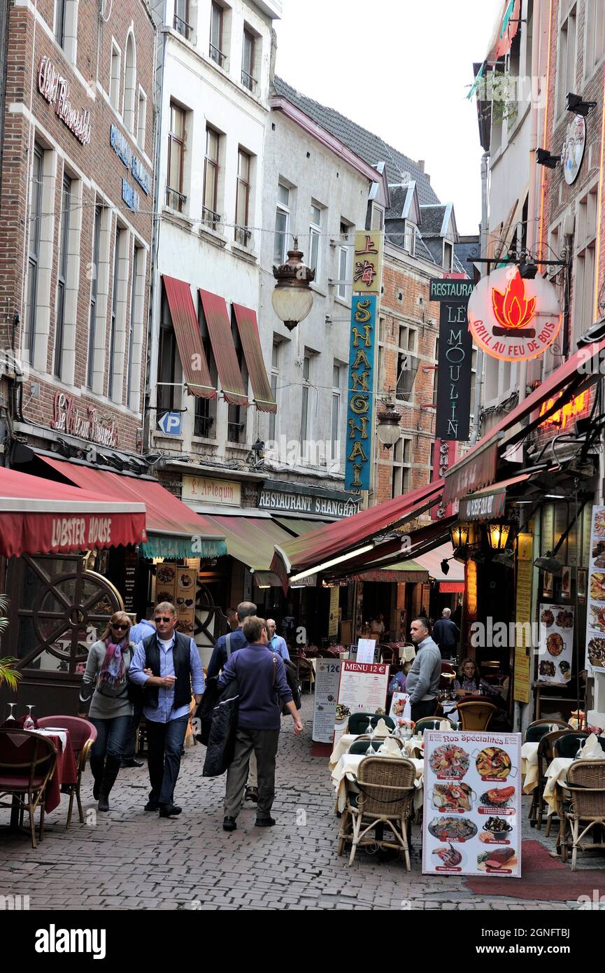 BELGIUM, TOWN OF BRUSSELS, DISTRICT OF CENTRE CALLED THE PENTAGON, THE ...