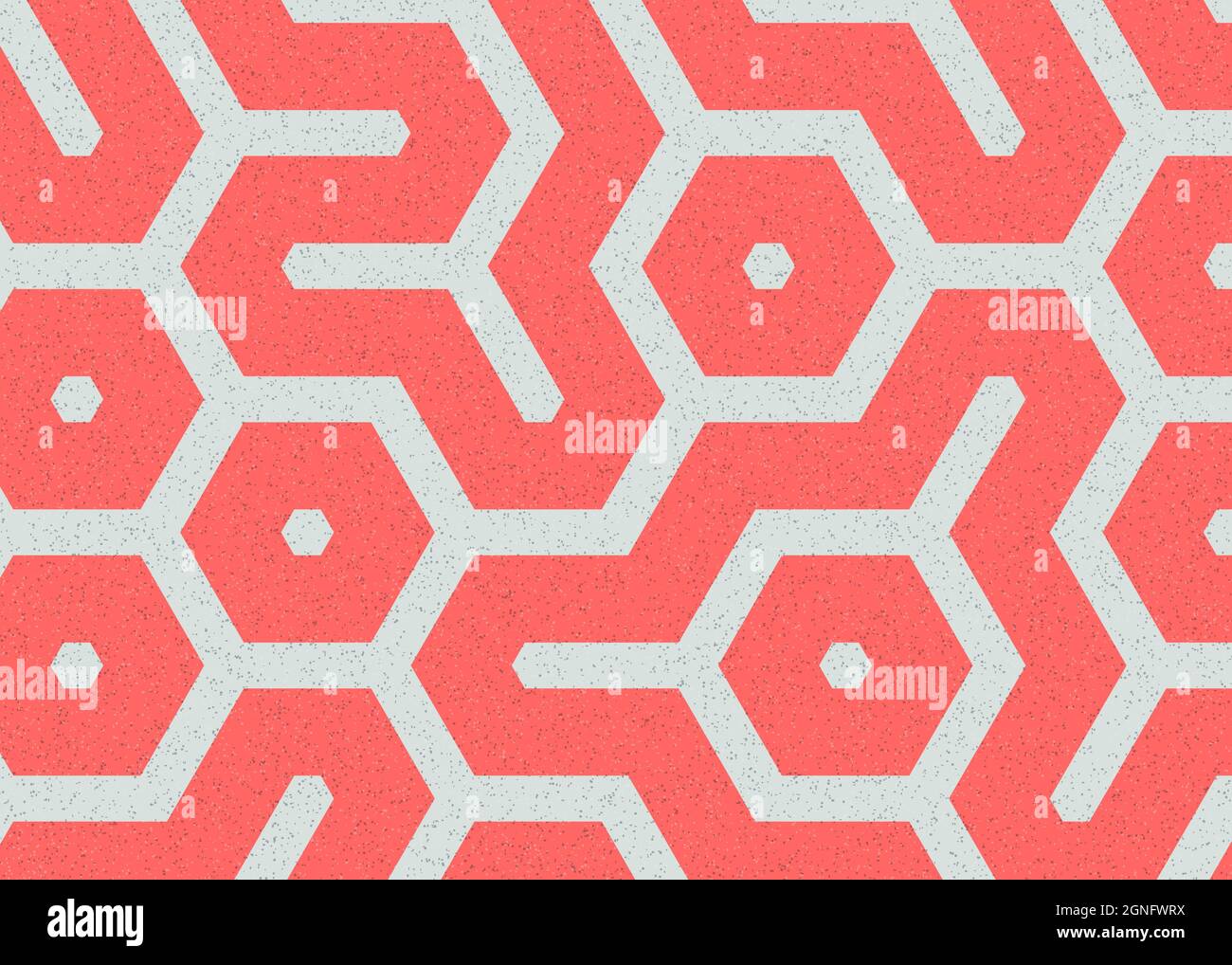 Computer-generated Hexagon Tile Connection art background design ...