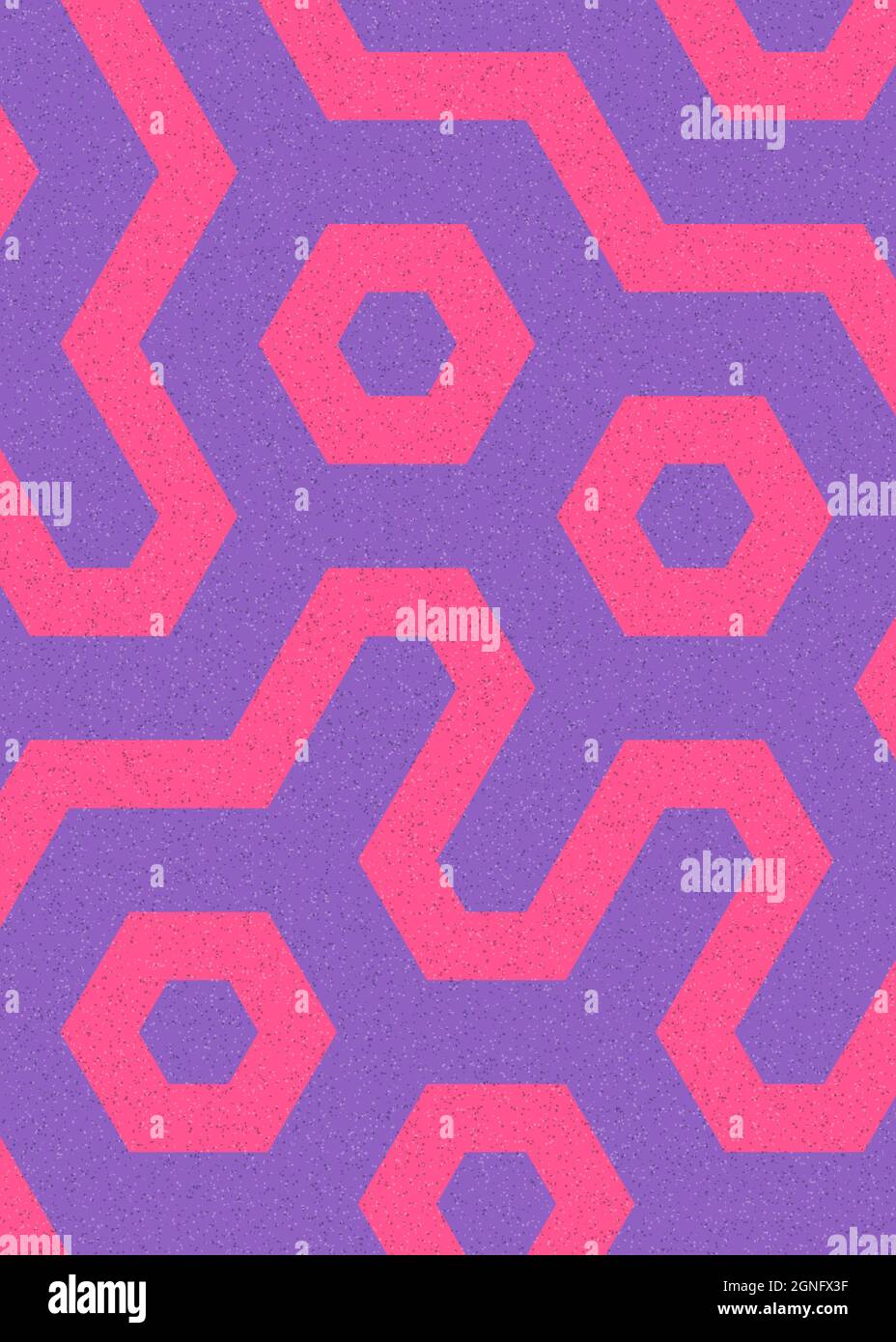 Computer-generated Hexagon Tile Connection art background design illustration Stock Vector Image ...