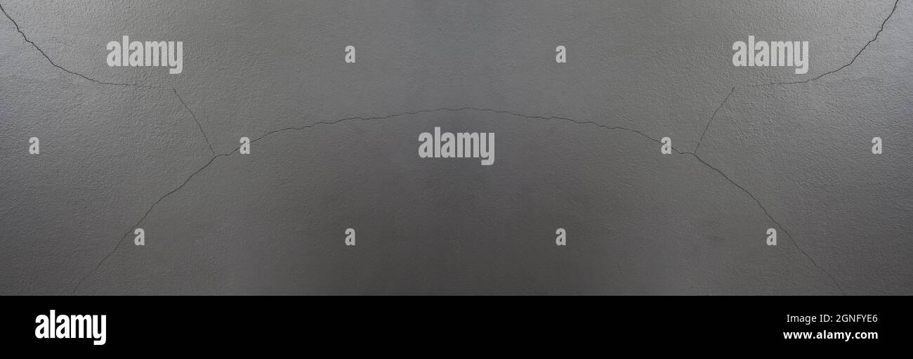 Panorama Surface of Smooth gray cement wall texture background for ...