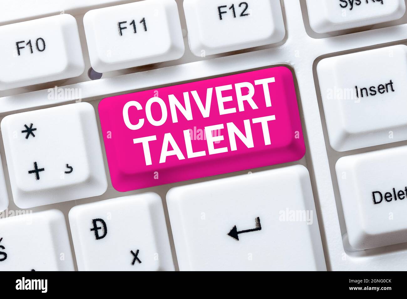 Text caption presenting Convert Talent, Business approach to bring over ... Text caption presenting Convert Talent, Business approach to bring over ...
