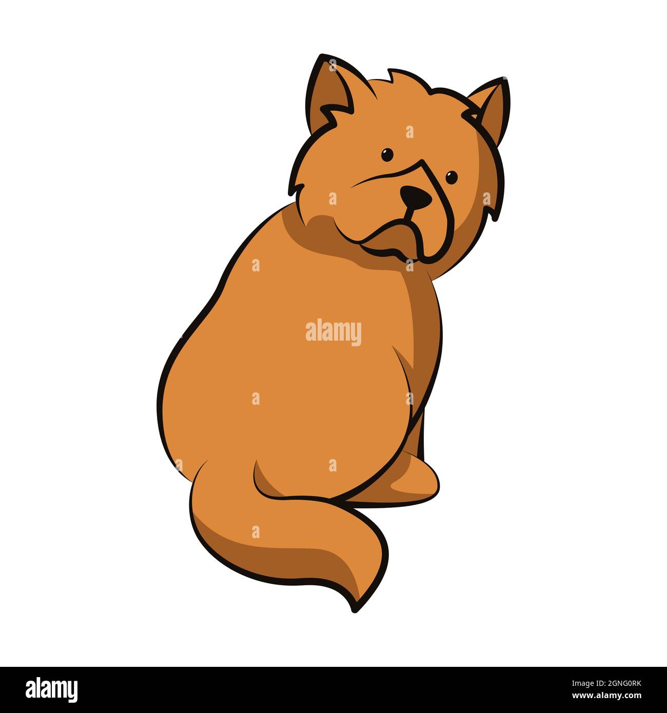 Chow hound Cut Out Stock Images & Pictures - Alamy