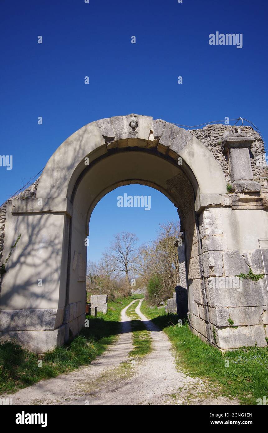 Sepino - Molise - Italy - Archaeological site of Altilia: One of the ...