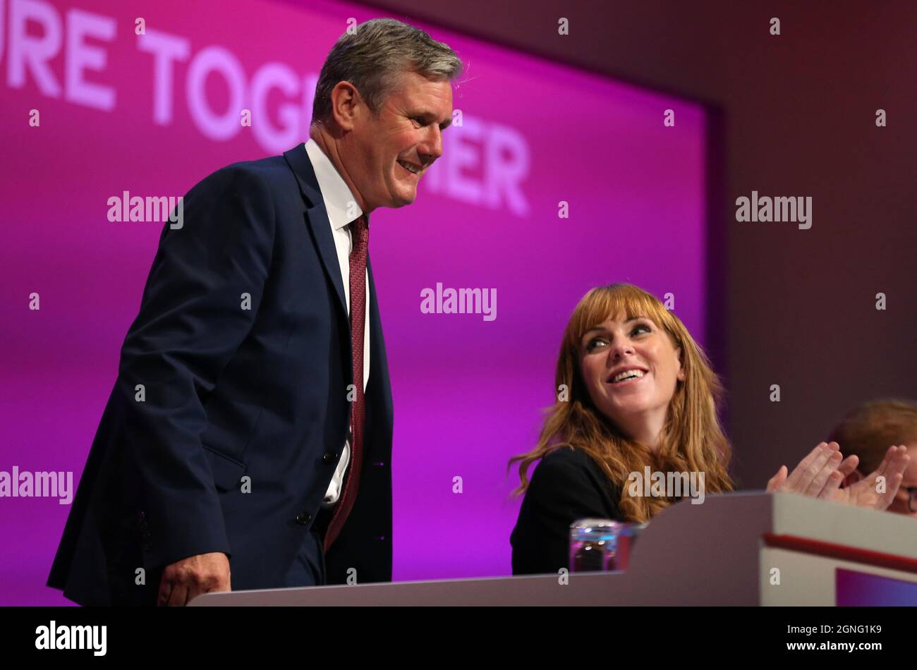 KEIR STARMER, ANGELA RAYNER, 2021 Stock Photo - Alamy