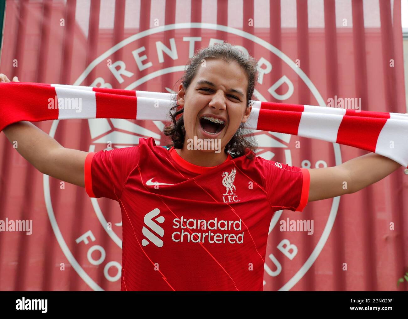 Brentford Community Stadium, London, UK. 25th Sep, 2021. Premier League ...