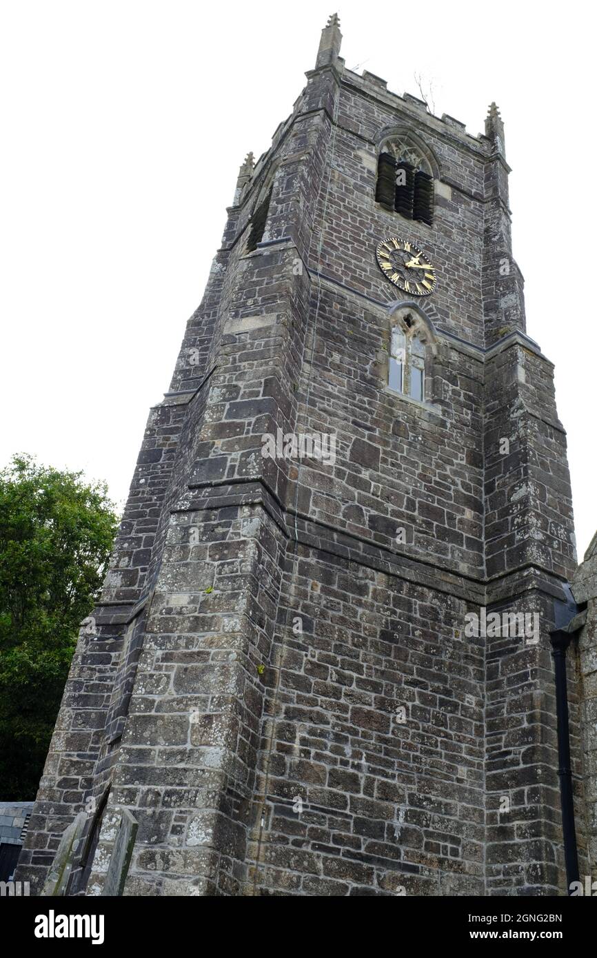 Parish church of St Neot, Bodmin, Cornwall UK Stock Photo - Alamy