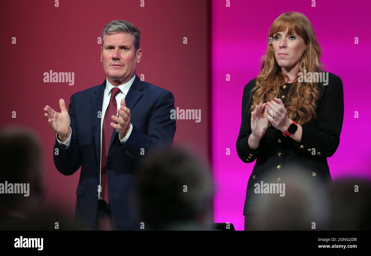 KEIR STARMER, ANGELA RAYNER, 2021 Stock Photo - Alamy