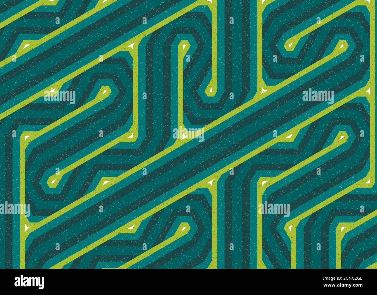 Computer-generated Hexagon Tile Connection art background design ...